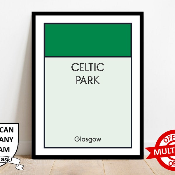 Celtic Football Art - Etsy UK