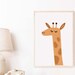 Giraffe Nursery Decor | Printable Kid's Wall Art | Giraffe Print | Baby ...