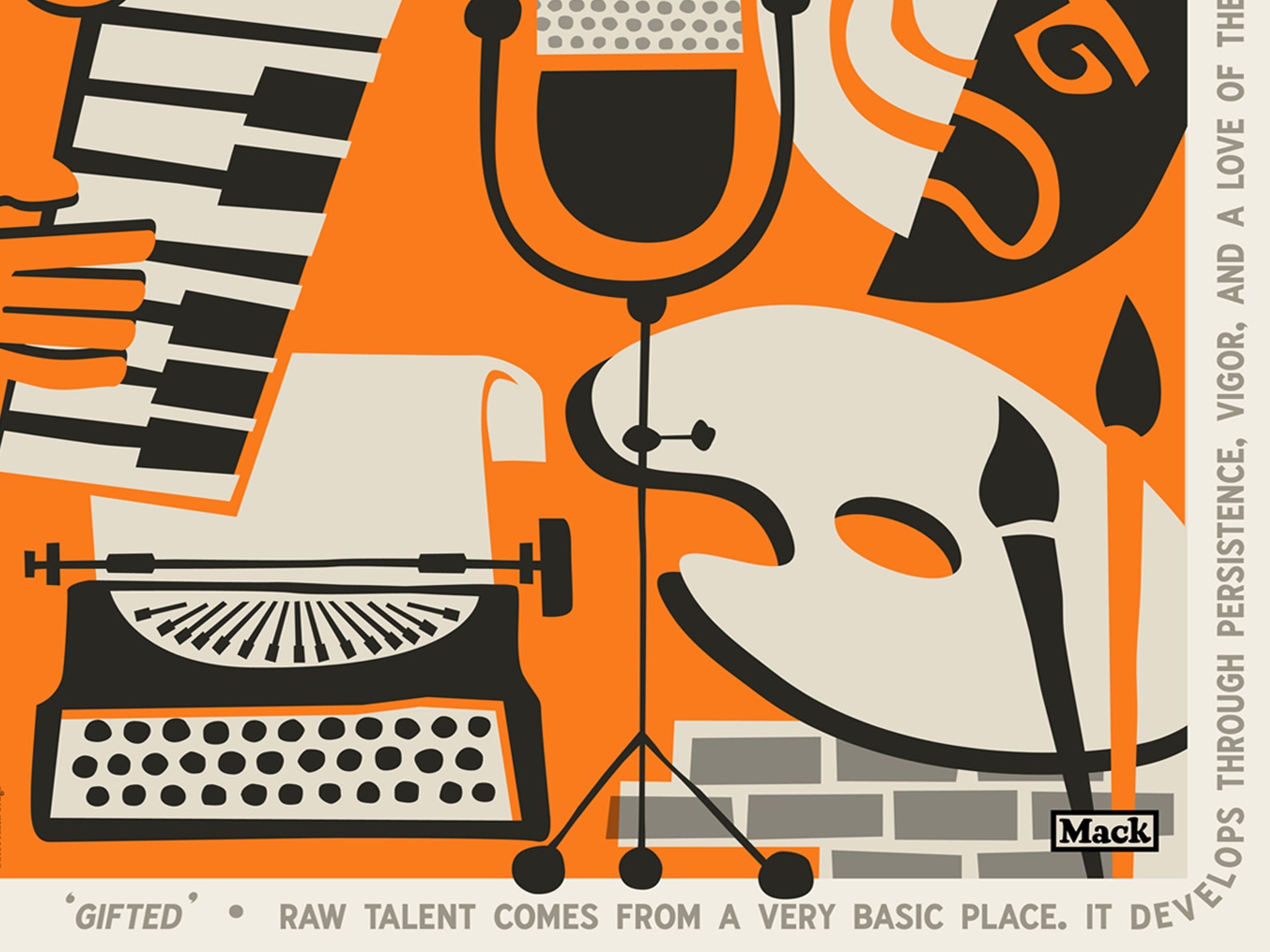 TALENT • 24x36 Art Print - Etsy