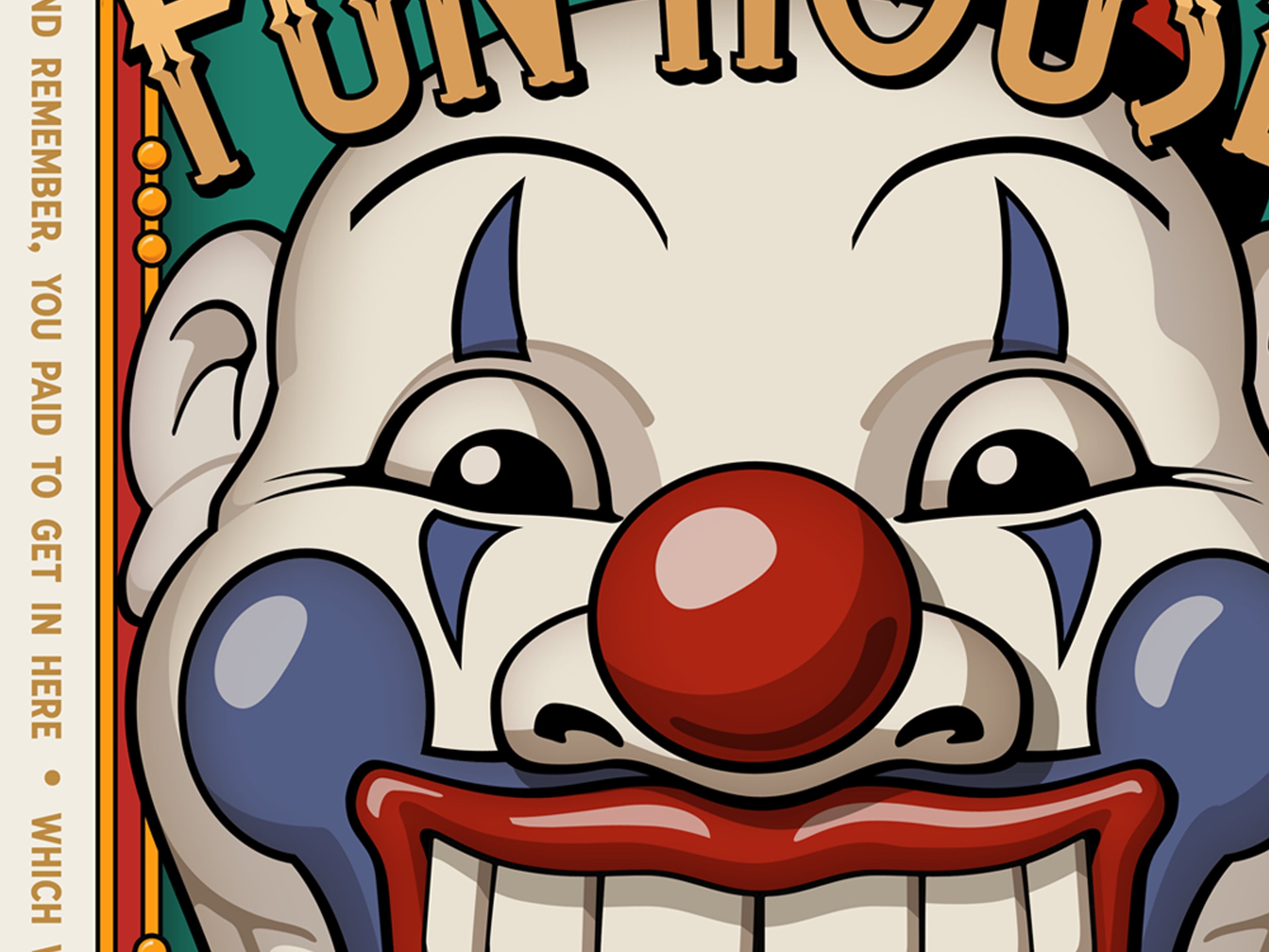 FUN HOUSE Retro Art Print - Etsy