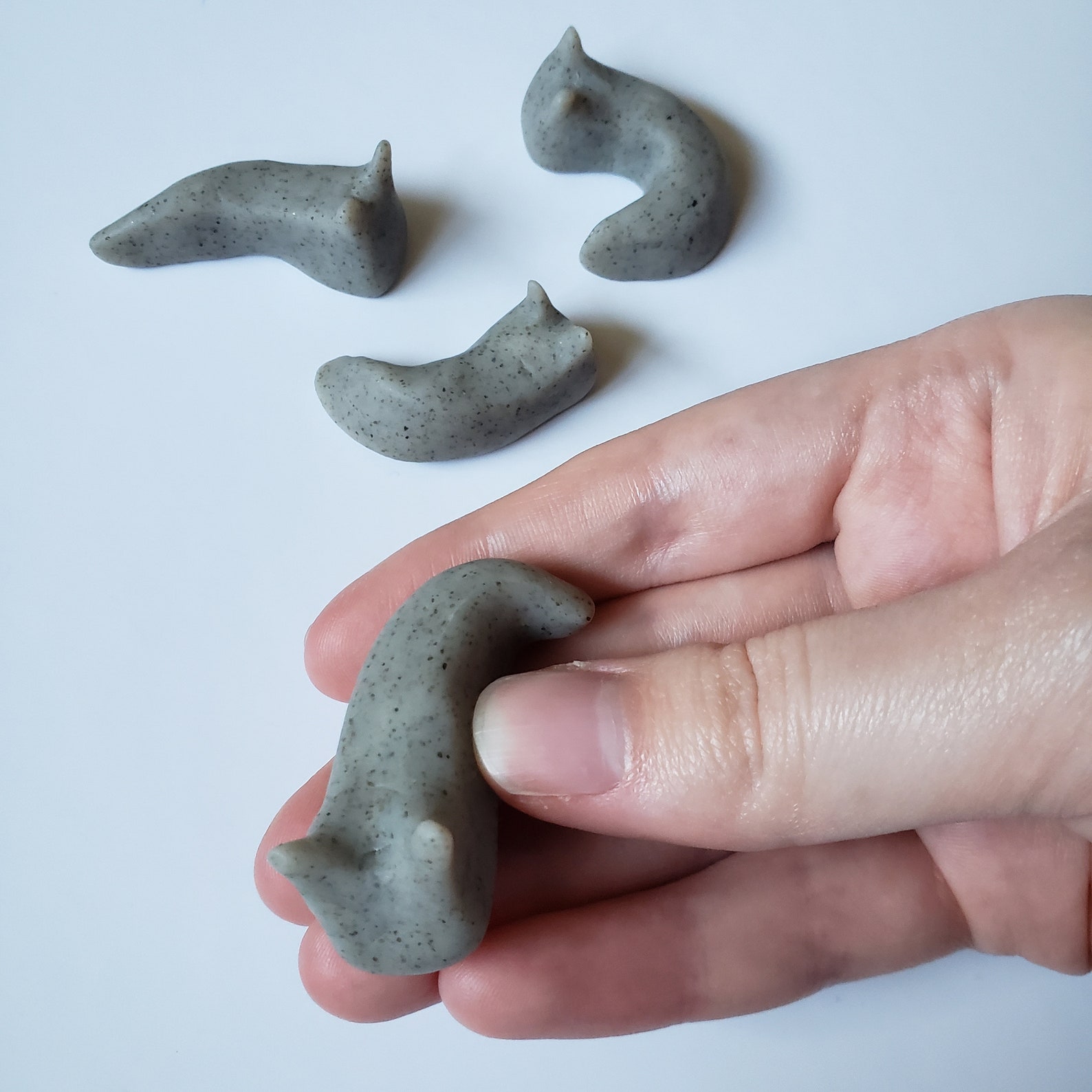 Clay Slug Friends // Handmade Polymer Clay - Etsy