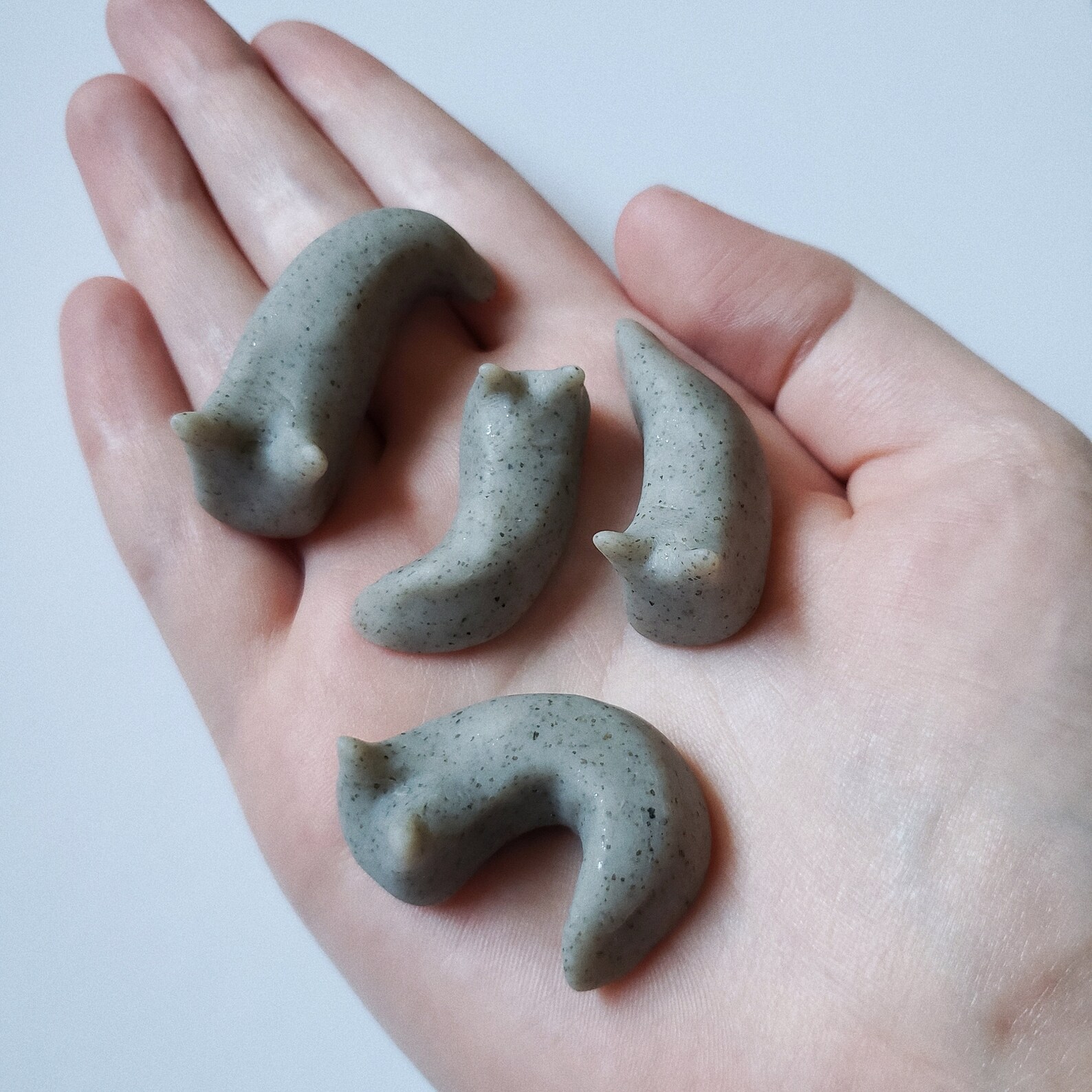 Clay Slug Friends // Handmade Polymer Clay - Etsy