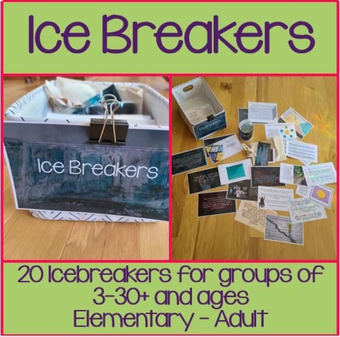 Icebreakers for Groups- Getting to Know You! Games! and Discussions! - Etsy