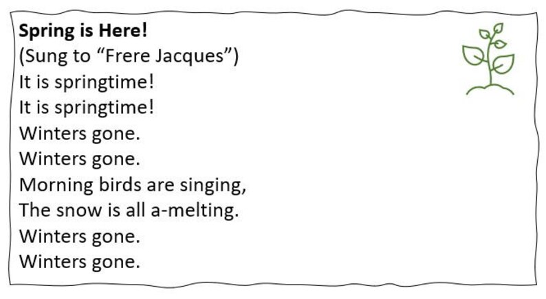 Weather and Season Song Cards for Group Time - Etsy