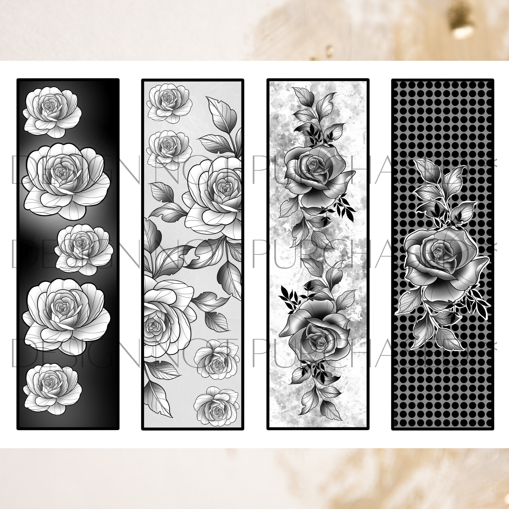 Printable Bookmarks Template Printable Bookmarks Set - Etsy Canada