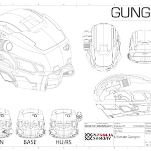Ultimate Gungnir Helmet - 3D Print Files - Etsy