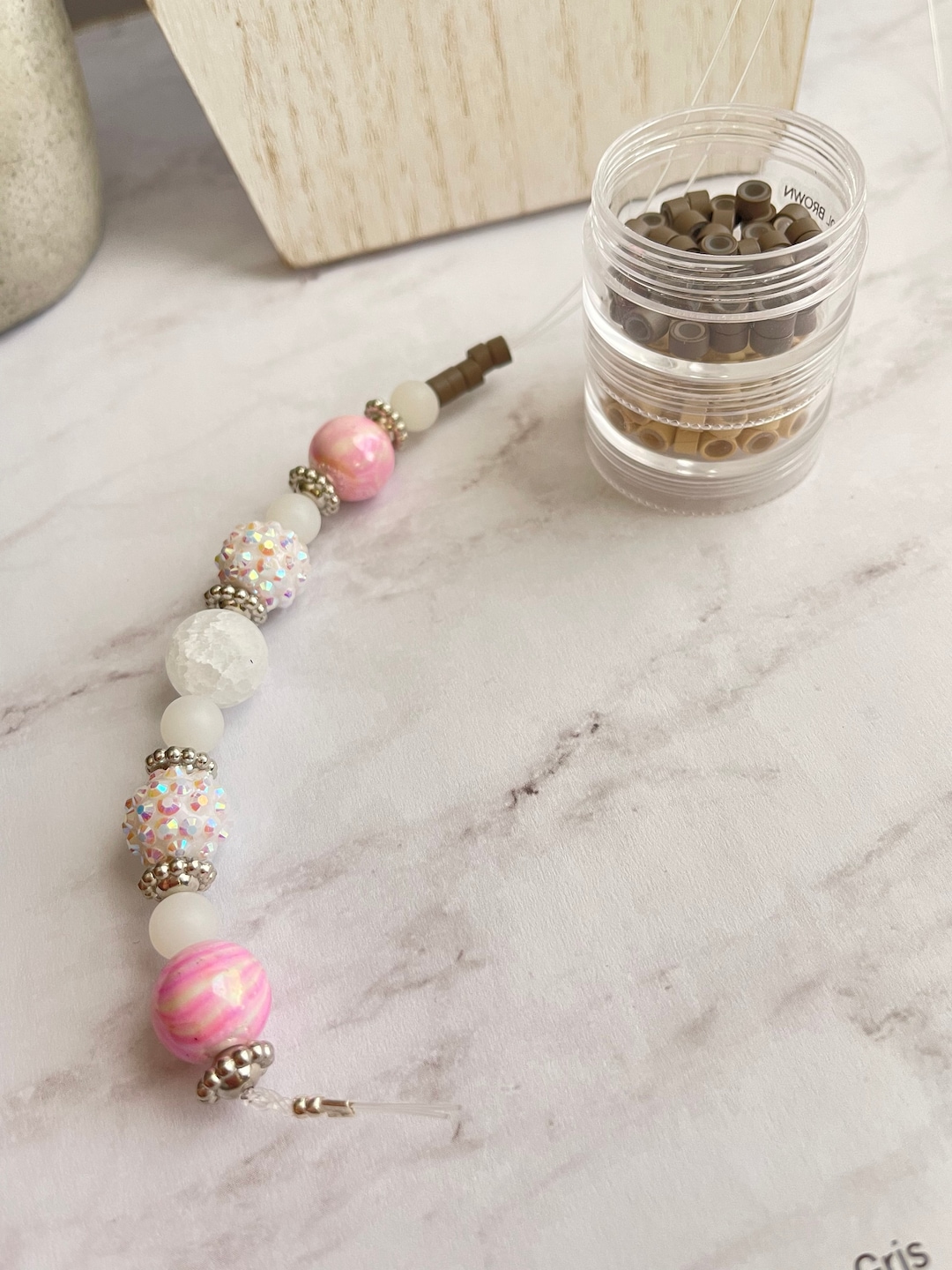 Handmade Hair Extensions Loop Tool Bead Threader Hairstylist Tools - Etsy