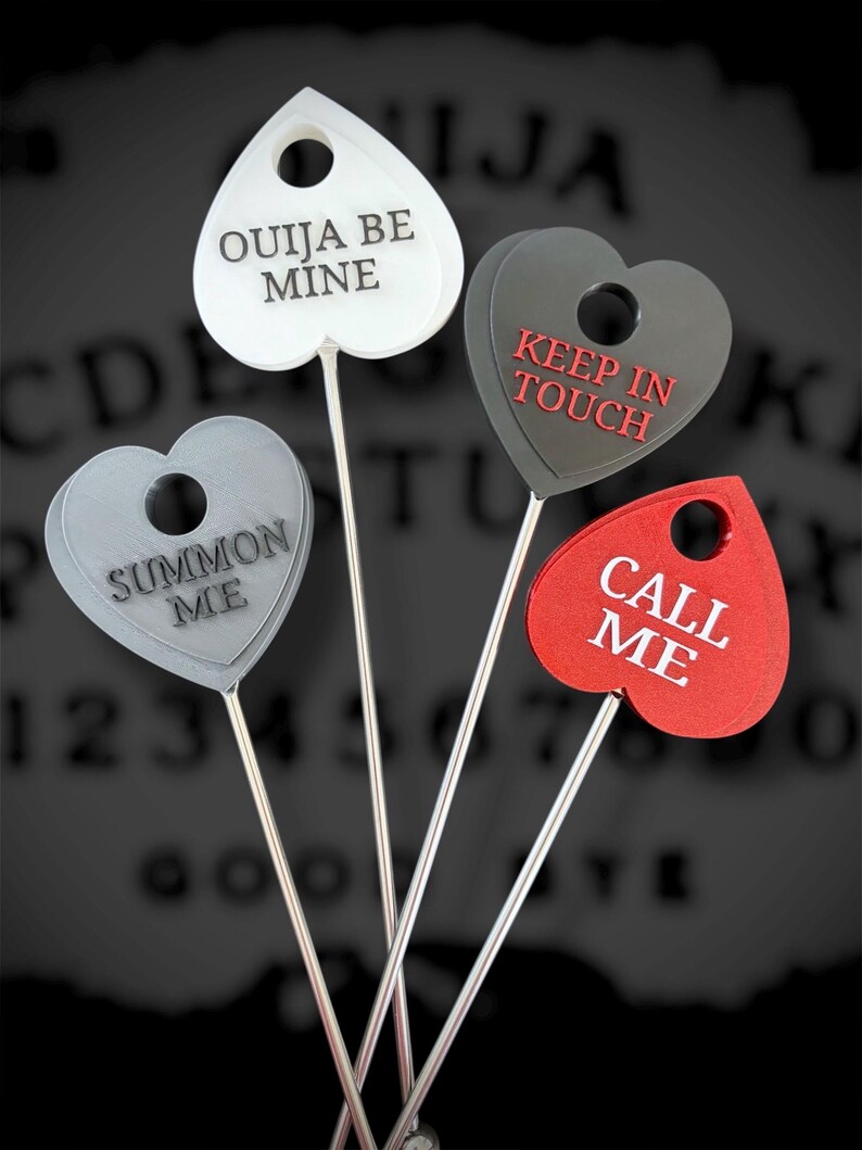 Ouija Planchette Conversation Heart Stirrer | Ouija Planchette | Spooky ...