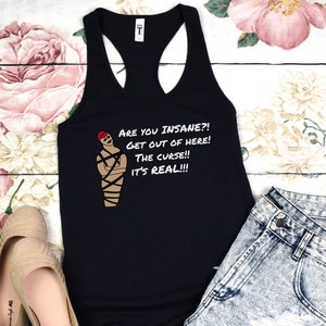 Reggie Mummy Ride Tank Top | Revenge of the Mummy T-shirt, Universal ...