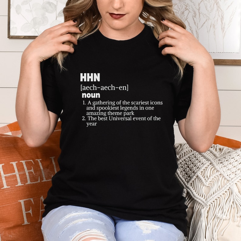 HHN Definition Shirt Halloween Horror Nights T-shirt, HHN Fan Tee ...