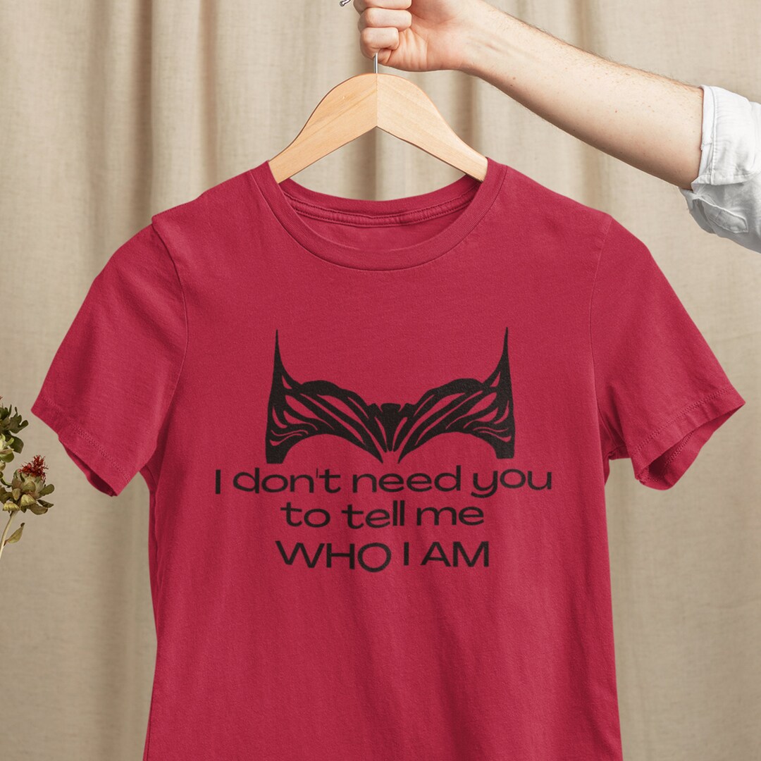 Who I Am Wanda Shirt - Scarlet Witch Shirt, Multiverse T-shirt, Marvel ...