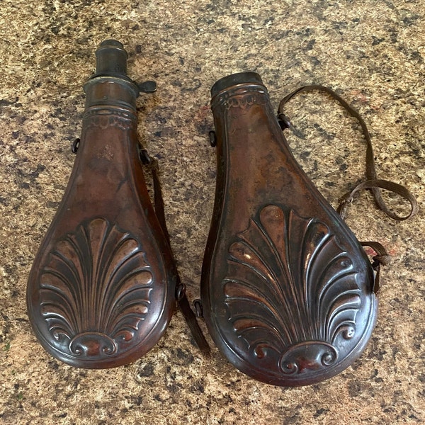 Civil War Powder Flask - Etsy