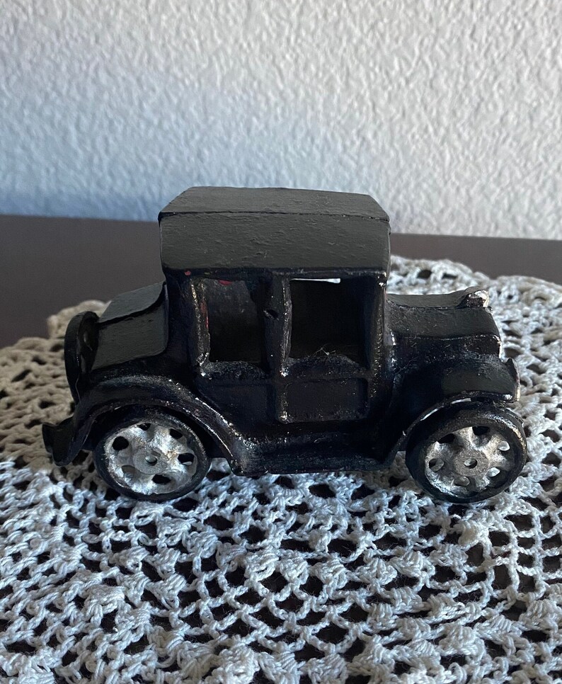 Vintage Cast Iron Model T Ford Toy Car - Etsy