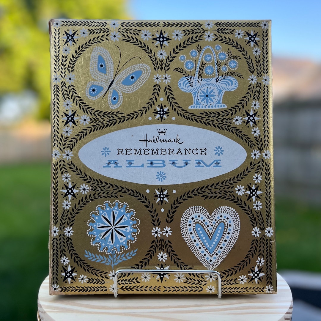 1963 Hallmark Remembrance Album: Mid Century Modern Photo Diary - Etsy