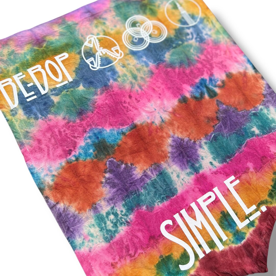 Handmade Phish Tie-dyed Banner: Led Zeppelin Mashup Phan Art - Etsy