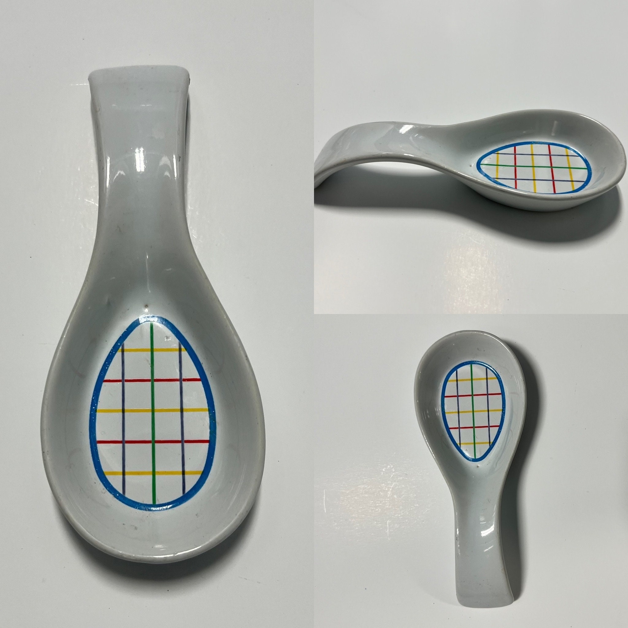 70's Piet Mondrian Style Nesting Canister Set Bold Bright Primary ...