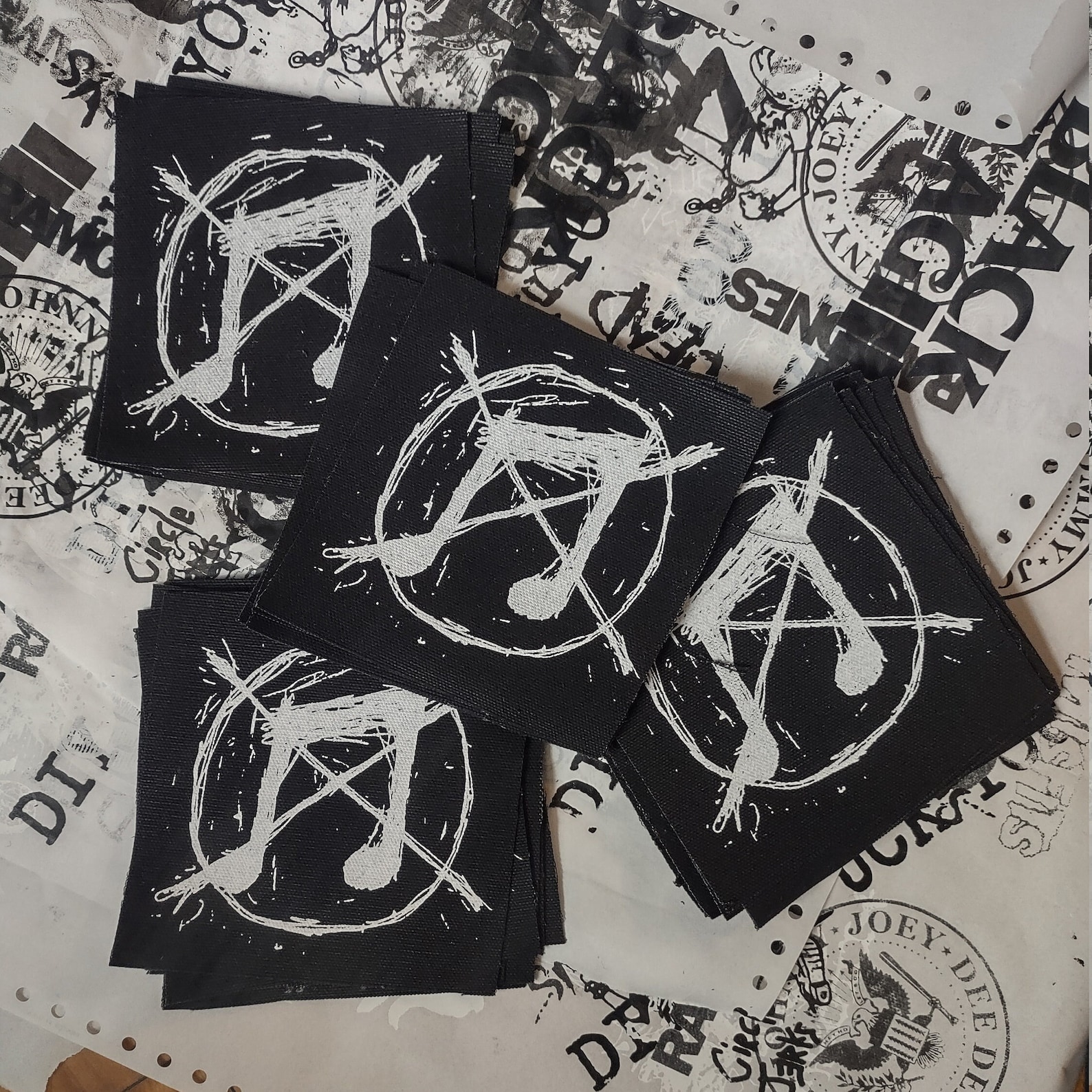 Grindcore Anti-music Patch Screen Printed Punk Metal - Etsy
