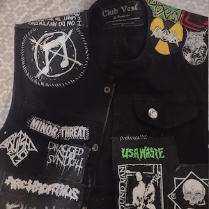 Grindcore Anti-music Patch - Screen Printed Punk Metal Grindcore Patch ...