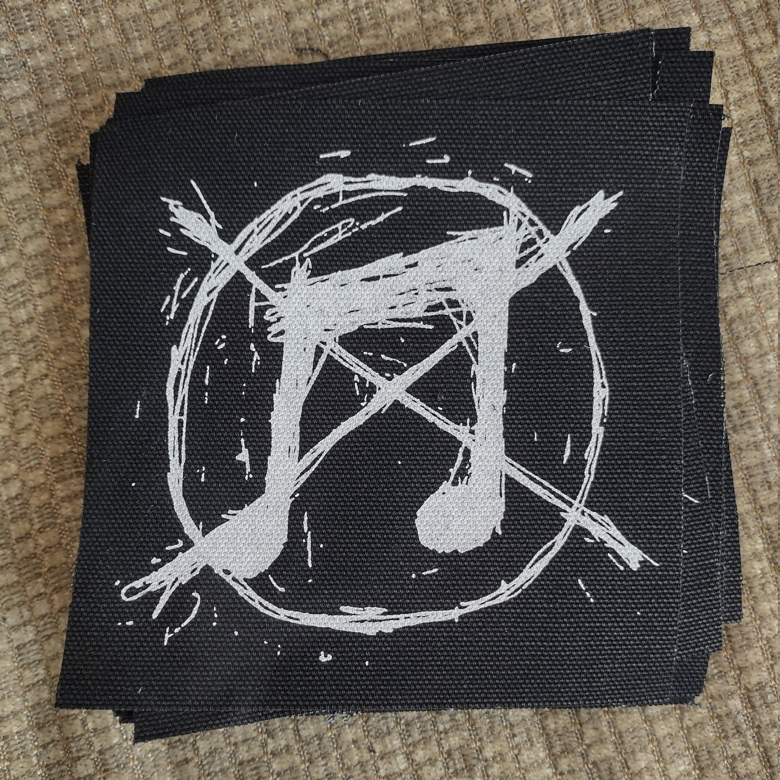 Grindcore Anti-music Patch Screen Printed Punk Metal - Etsy