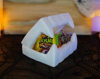 Vampire Teeth Candy Bowl - Etsy
