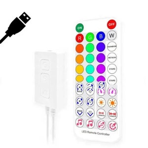 Custom Character - LED Light Box | Color Changing | USB Plug + Remote ...