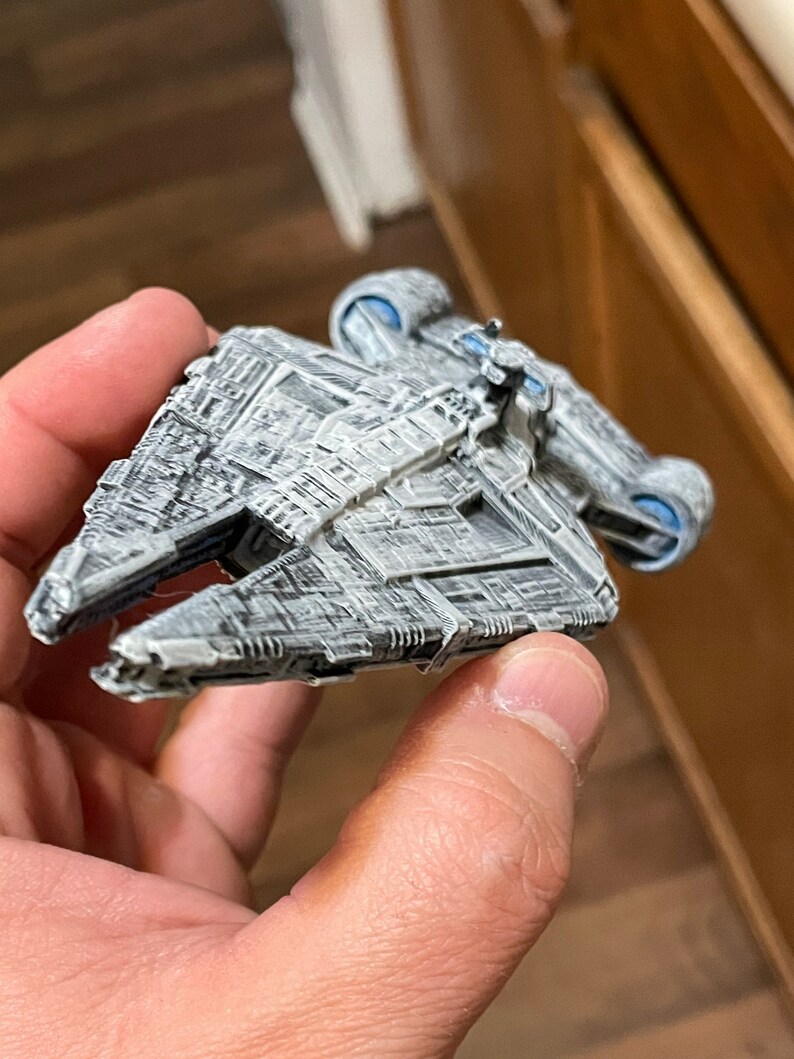 Arquitens Light Cruiser Mandalorian Edition 1:2000 Scale Star - Etsy