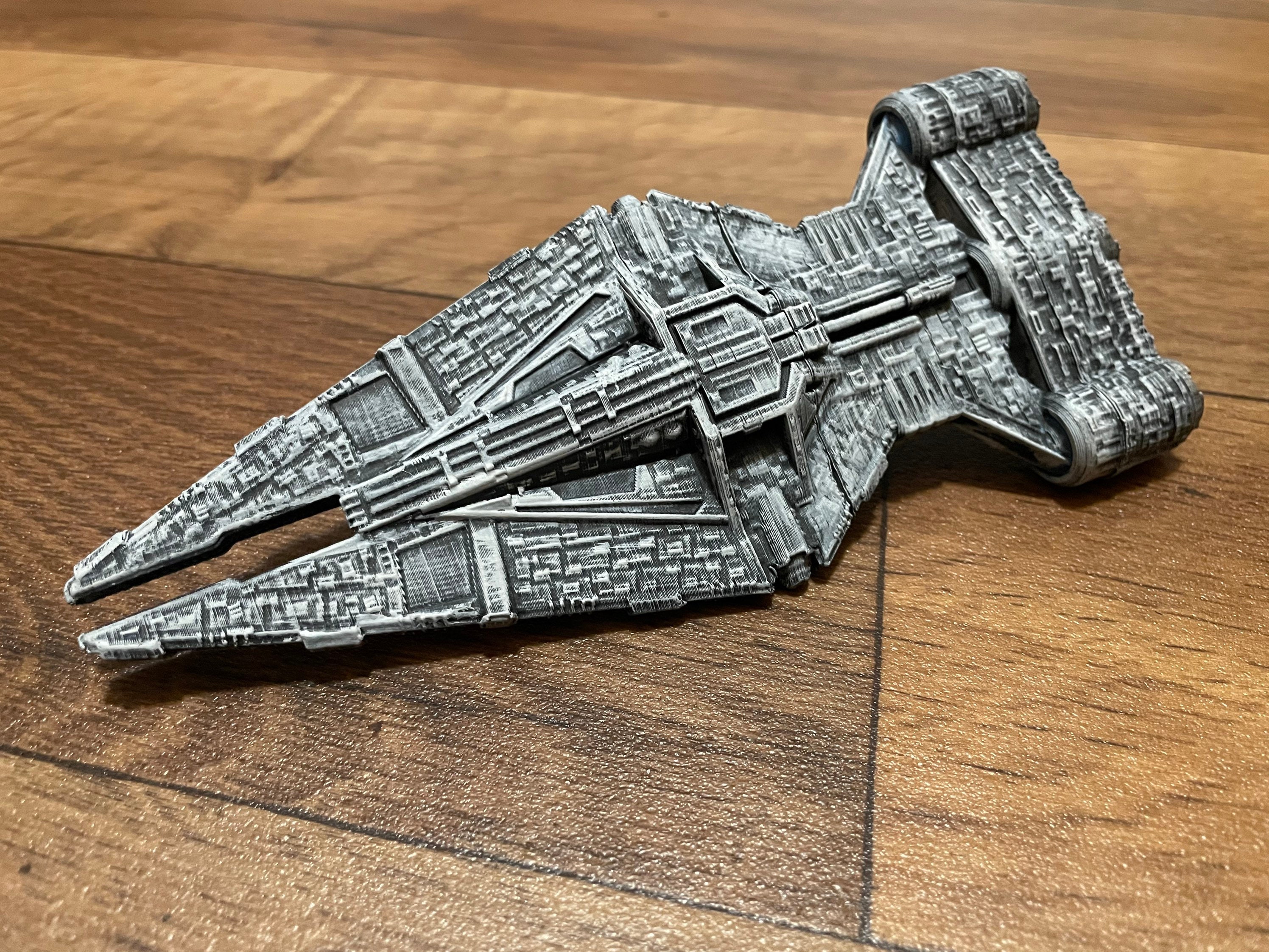 Arquitens Light Cruiser Mandalorian Edition 1:2000 Scale Star - Etsy