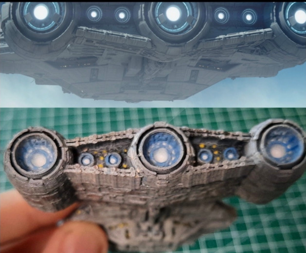 Arquitens Light Cruiser Mandalorian Edition 1:2000 Scale Star - Etsy