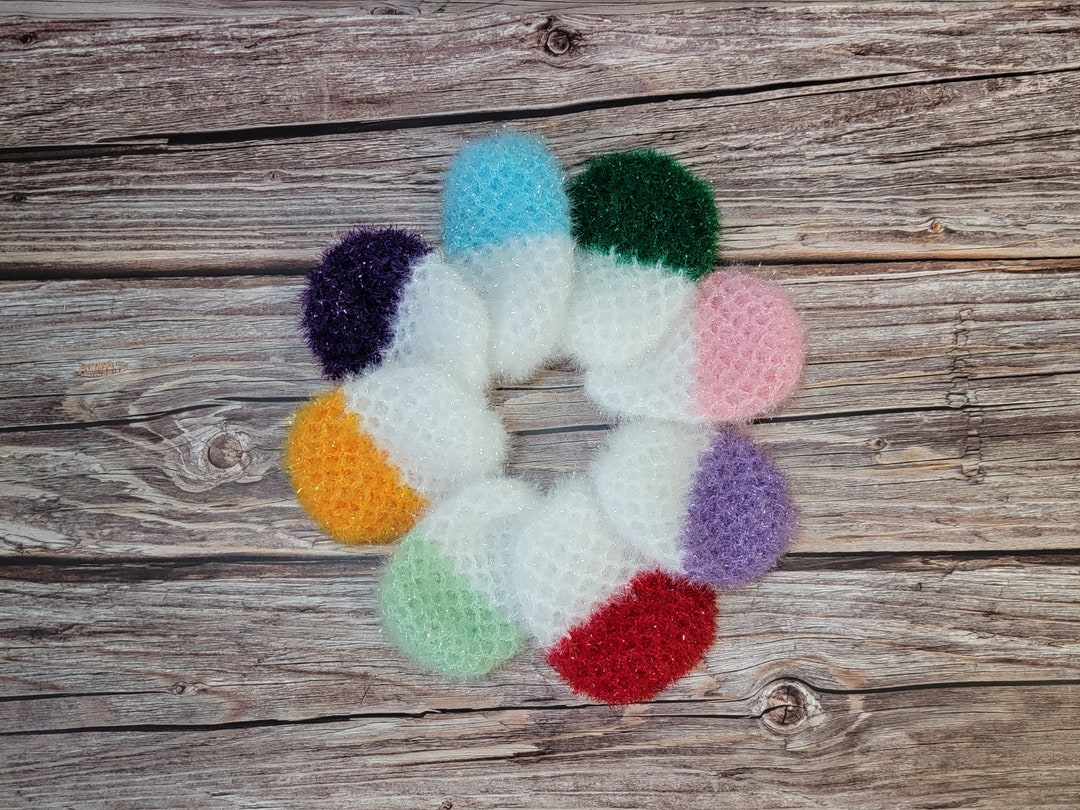 2-pc Set | Korean Handmade | Reusable Dish Scrub | Eco-friendly ...