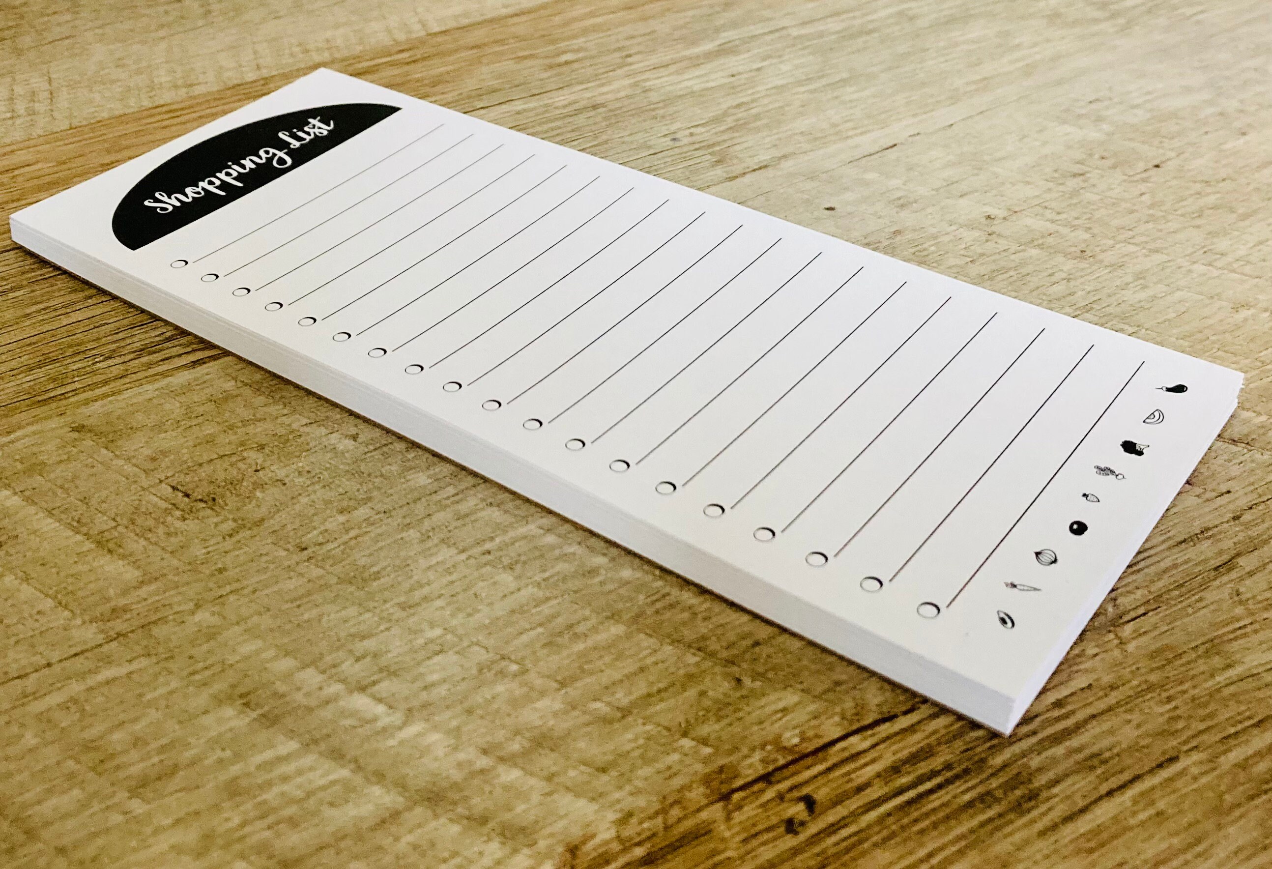Magnetic Shopping List, Shopping List Notepad, Magnetic Grocery List ...