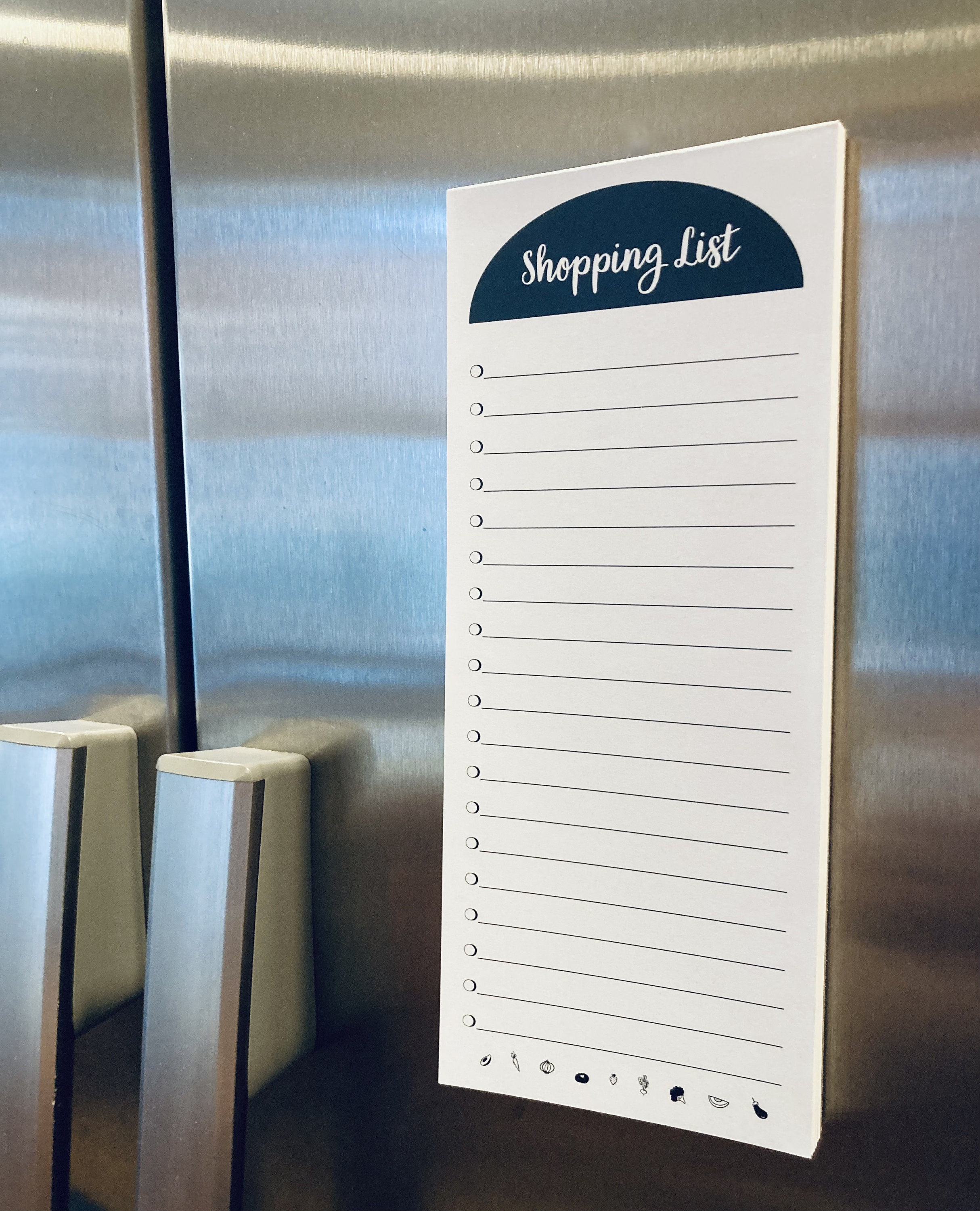 Magnetic Shopping List, Shopping List Notepad, Magnetic Grocery List ...