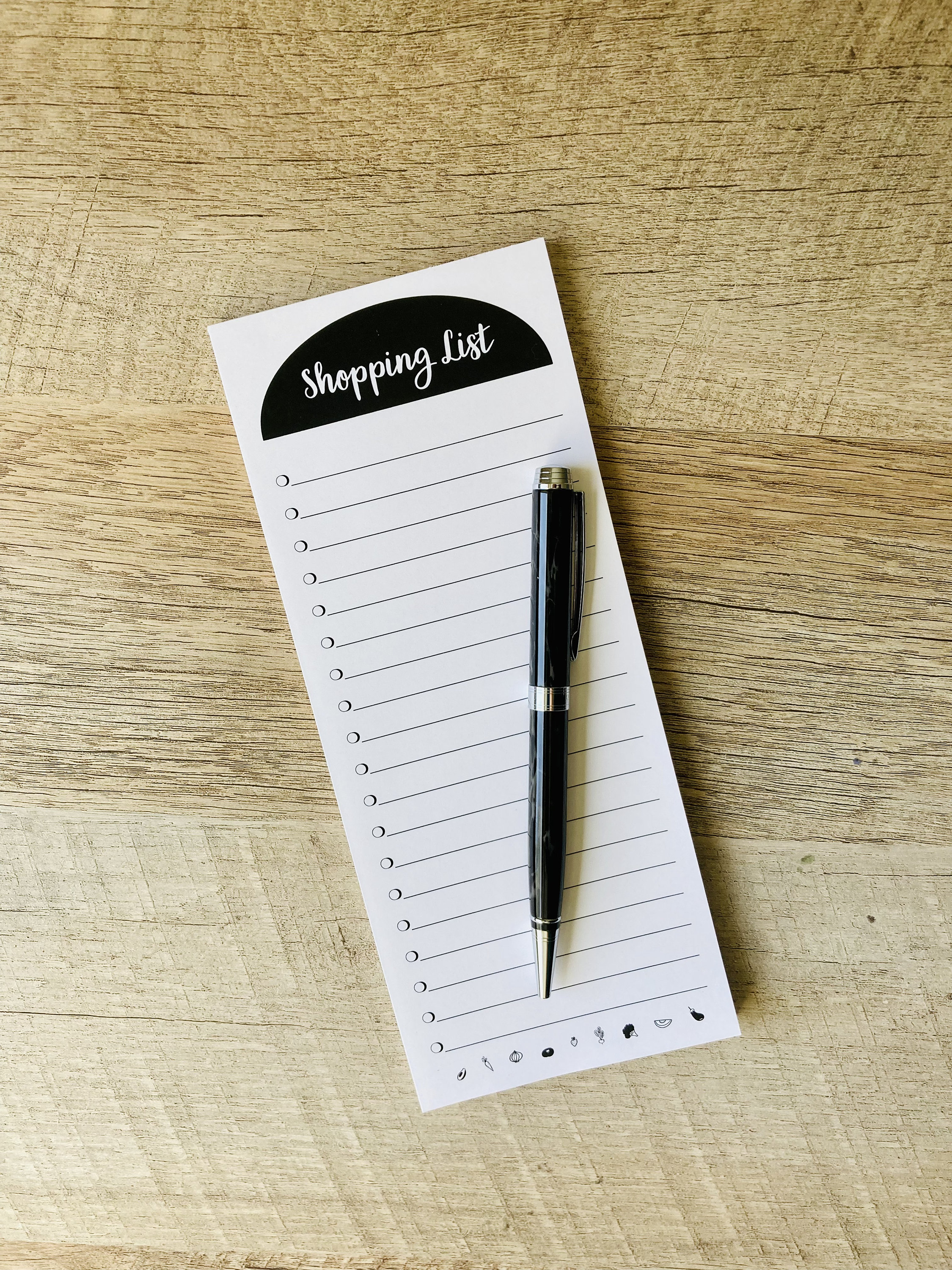 Magnetic Shopping List, Shopping List Notepad, Magnetic Grocery List ...