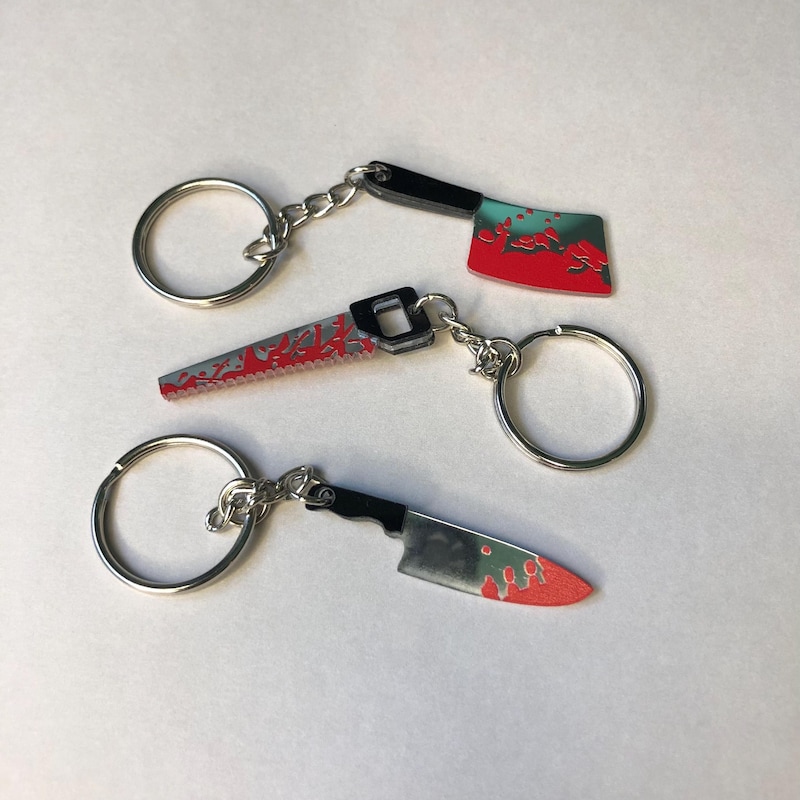 Scream Wristlet Key Chain - Etsy