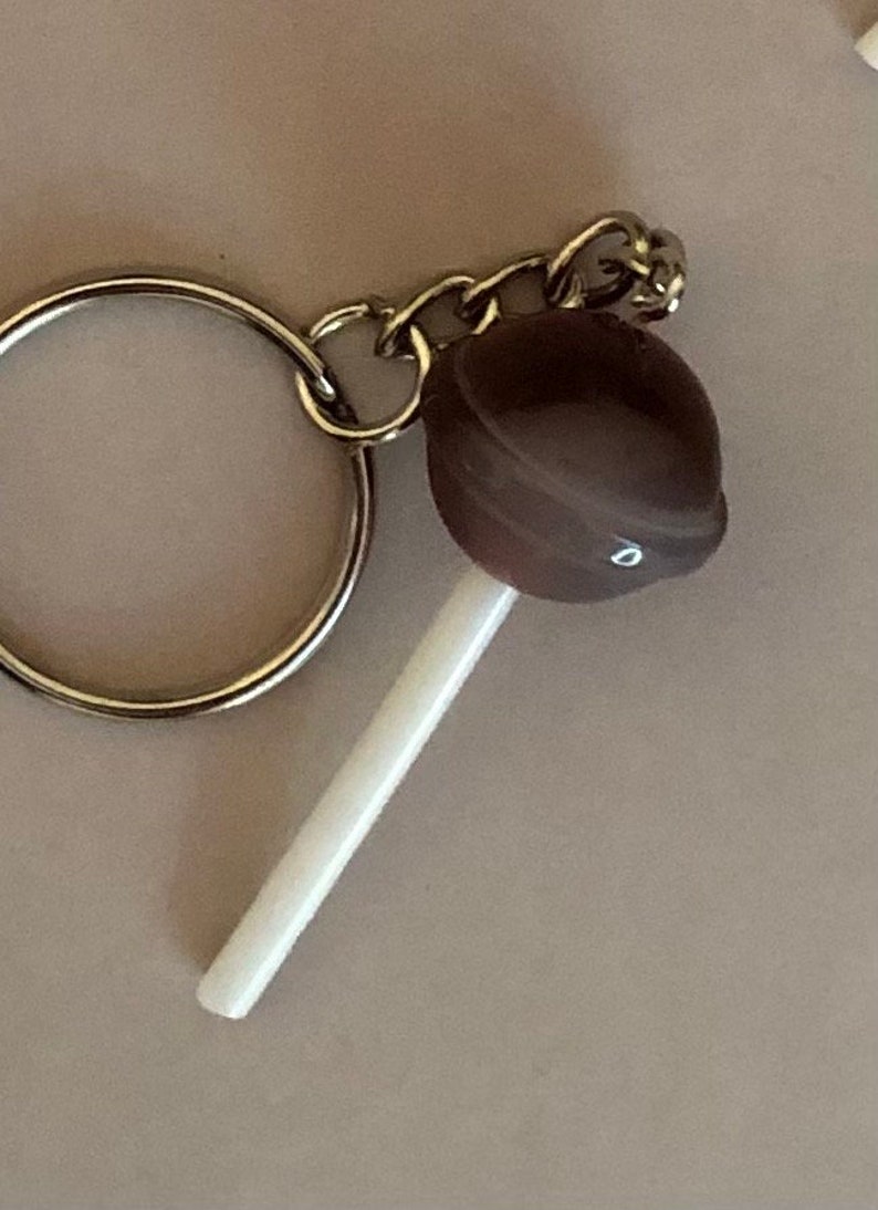 Candy Lollipop Keychain Kawaii - Etsy