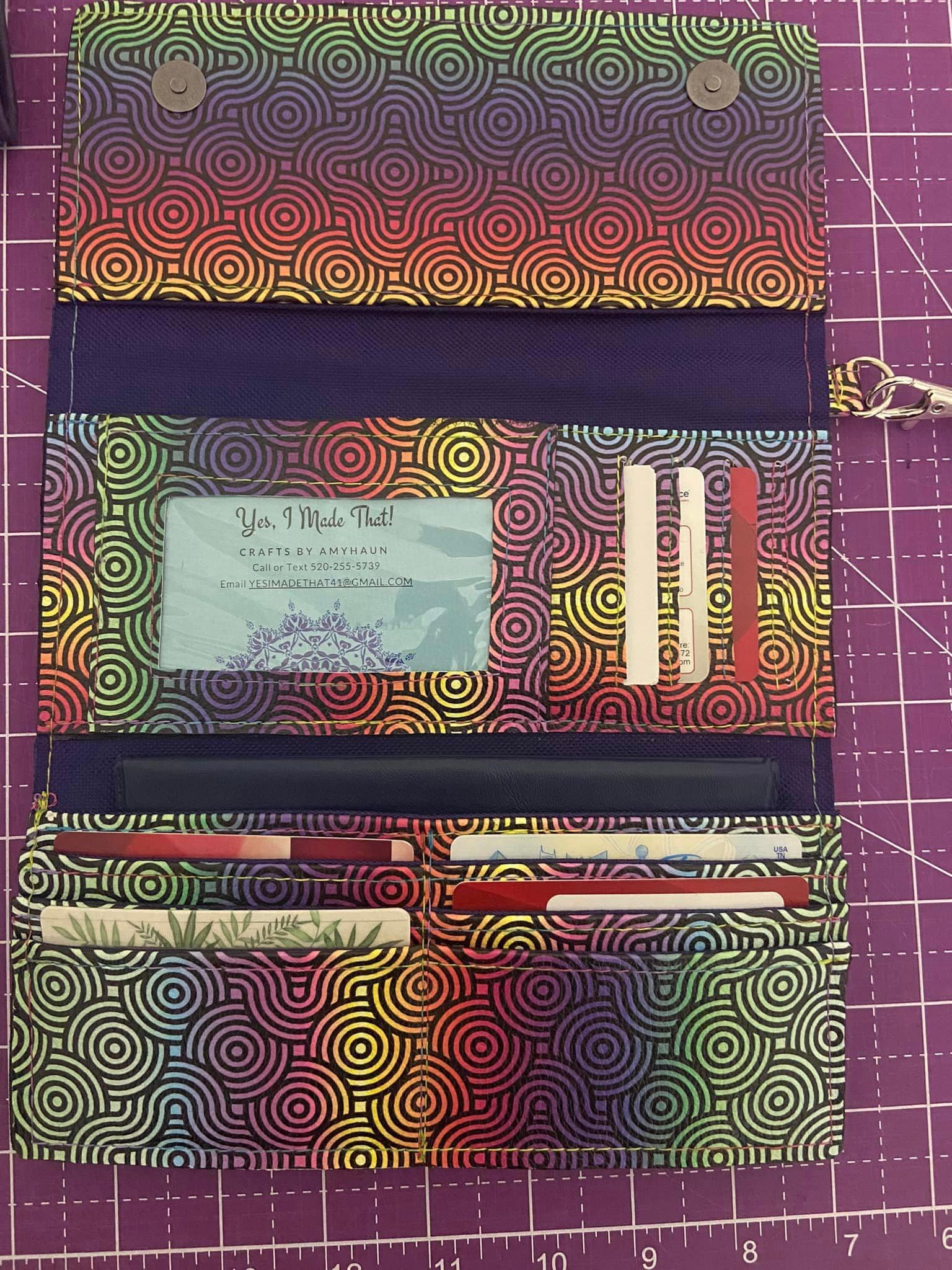 PATTERN : Trifold Tall Wallet - Etsy