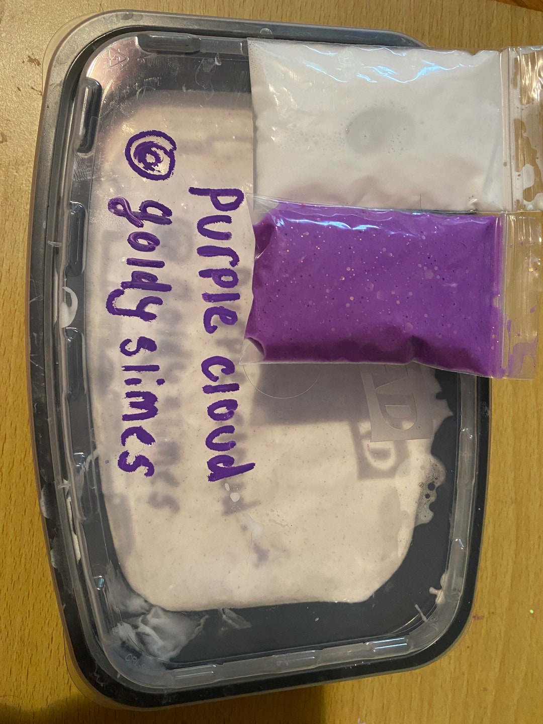 Purple Cloud Slime - Etsy