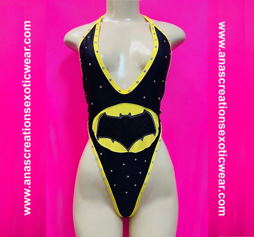 Batgirl Costume, Rave, Party Costume, Exotic Dancer Outfit, Exotic ...