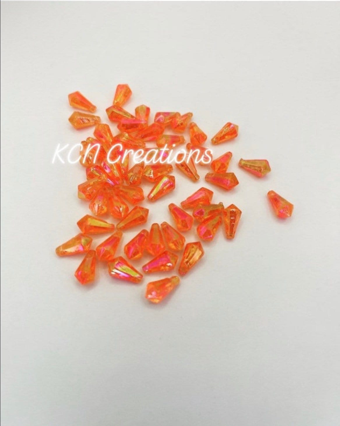 Hmong Vintage Teardrop Beads. Available in Green, Red and Orange. NEW ...