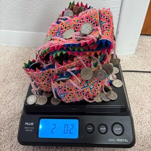 Hmong Textile, Hmong Thai, Cross Stitch, Hmong Money Coin Vest Sev ...