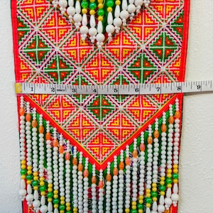 Hmong Textile, Hmong Sev, Handmade. Hilltribe. Hmong Thai, Cross Stitch ...