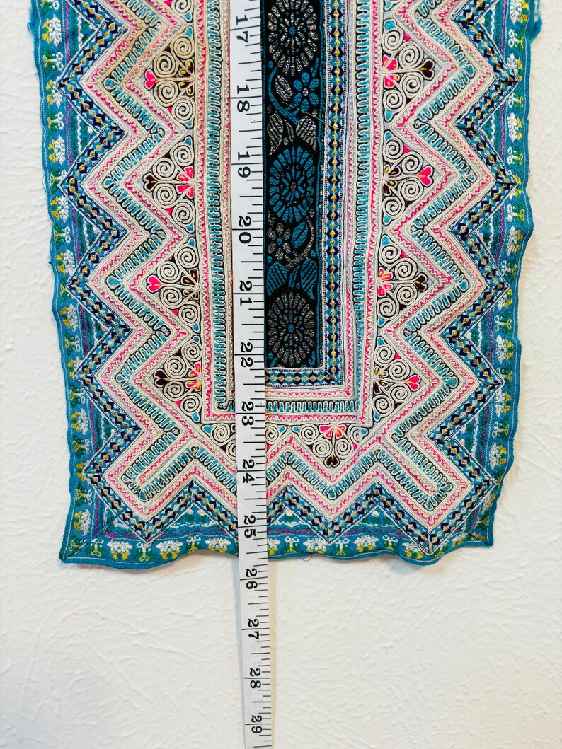 Hmong Textile, Hmong Chinese (suav) Embroidery Textile, Hmong Suav Sev ...