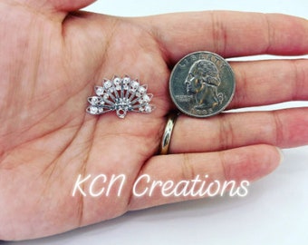 Hmong Earrings, All Money 2 Silver, Handmade. Flower Stud With Mini ...