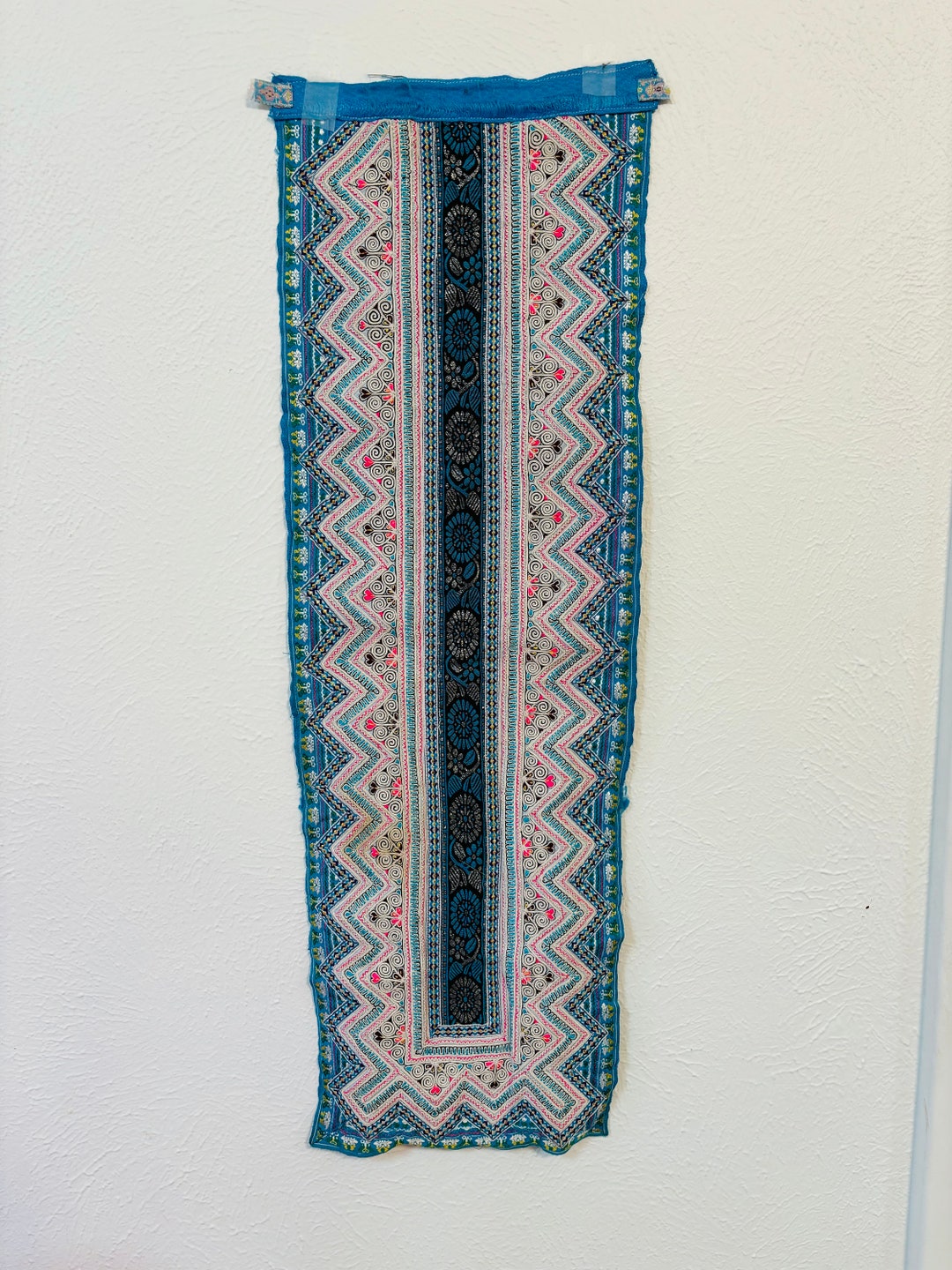 Hmong Textile, Hmong Chinese (suav) Embroidery Textile, Hmong Suav Sev ...