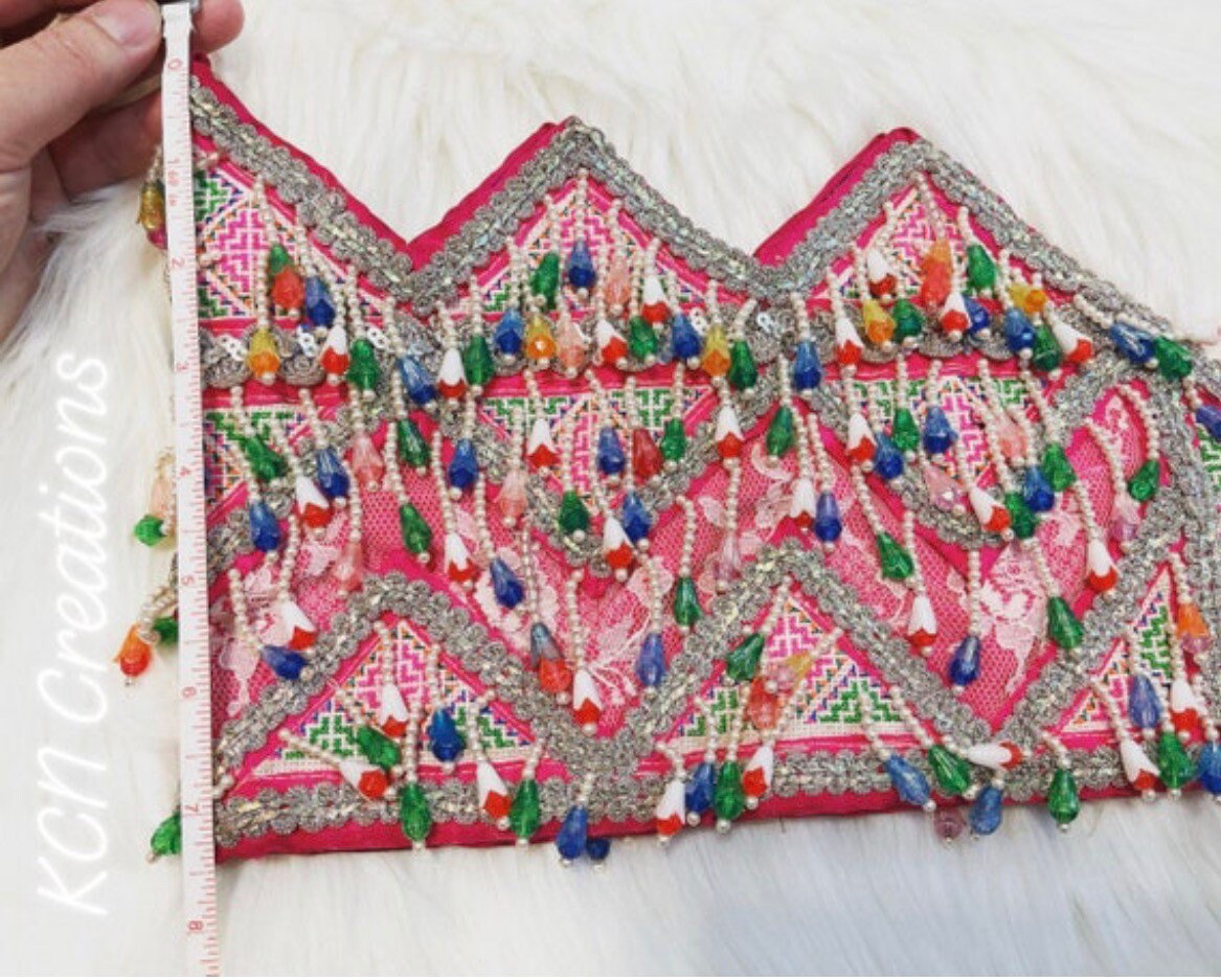 Hmong Textile Hmong Vintage Princess Hat. Paj Ntaub Tawm - Etsy