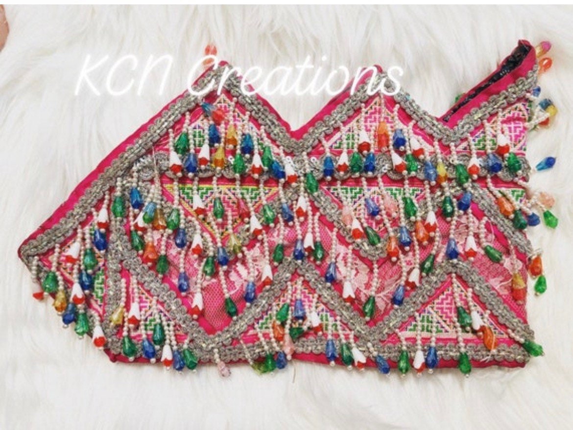 Hmong Textile Hmong Vintage Princess Hat. Paj Ntaub Tawm - Etsy