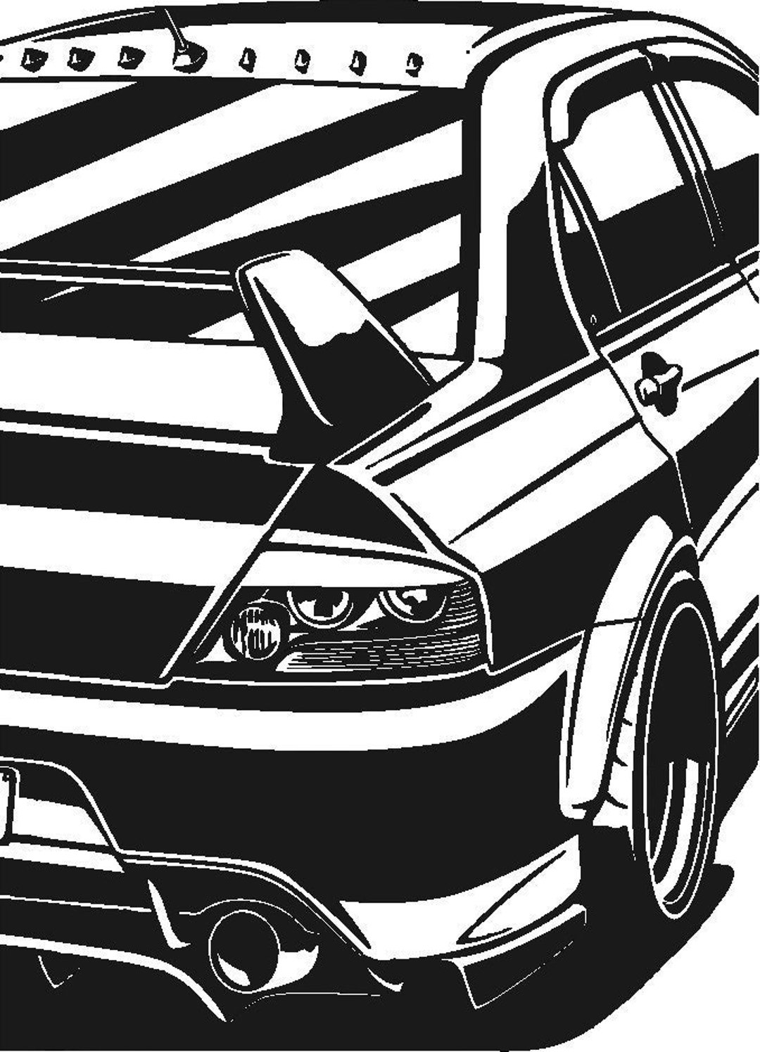 Mitsubishi Evo Vector / Png Japón Coches PNG, Mitsubishi PNG, Evo PNG ...