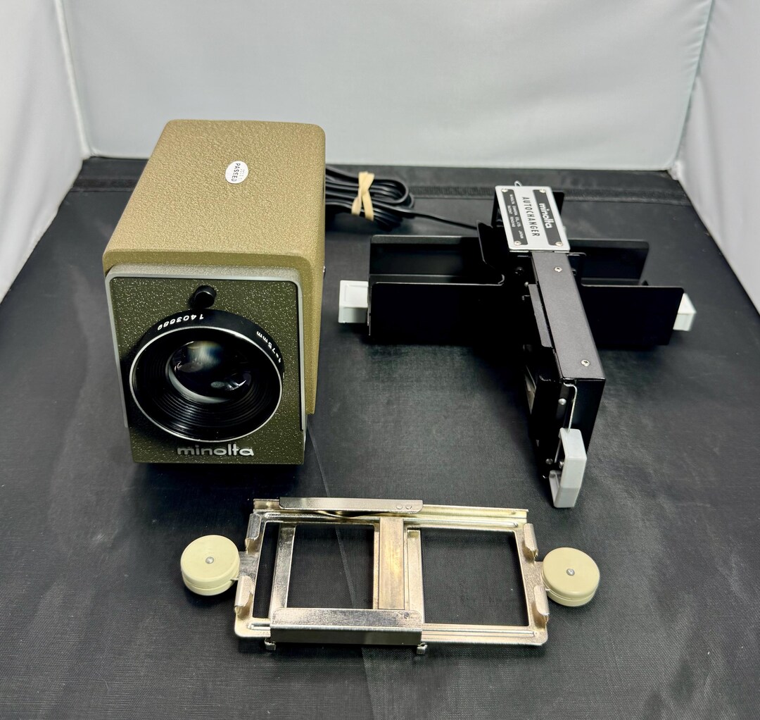 Vintage Minolta Mini-35 Slide Projector - Etsy