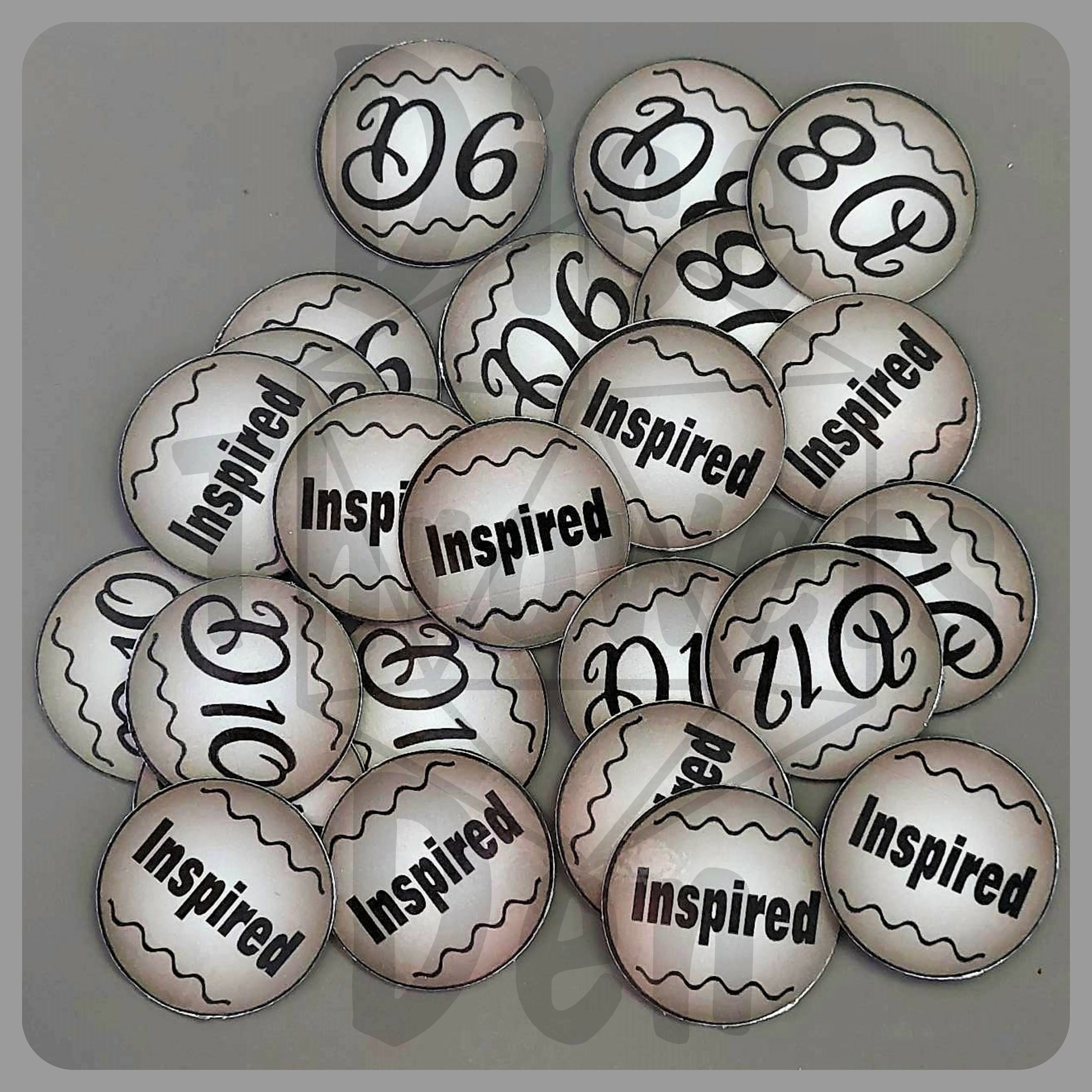 Bardic Inspiration Tokens for Dnd 5e a Great Dnd Tool. - Etsy