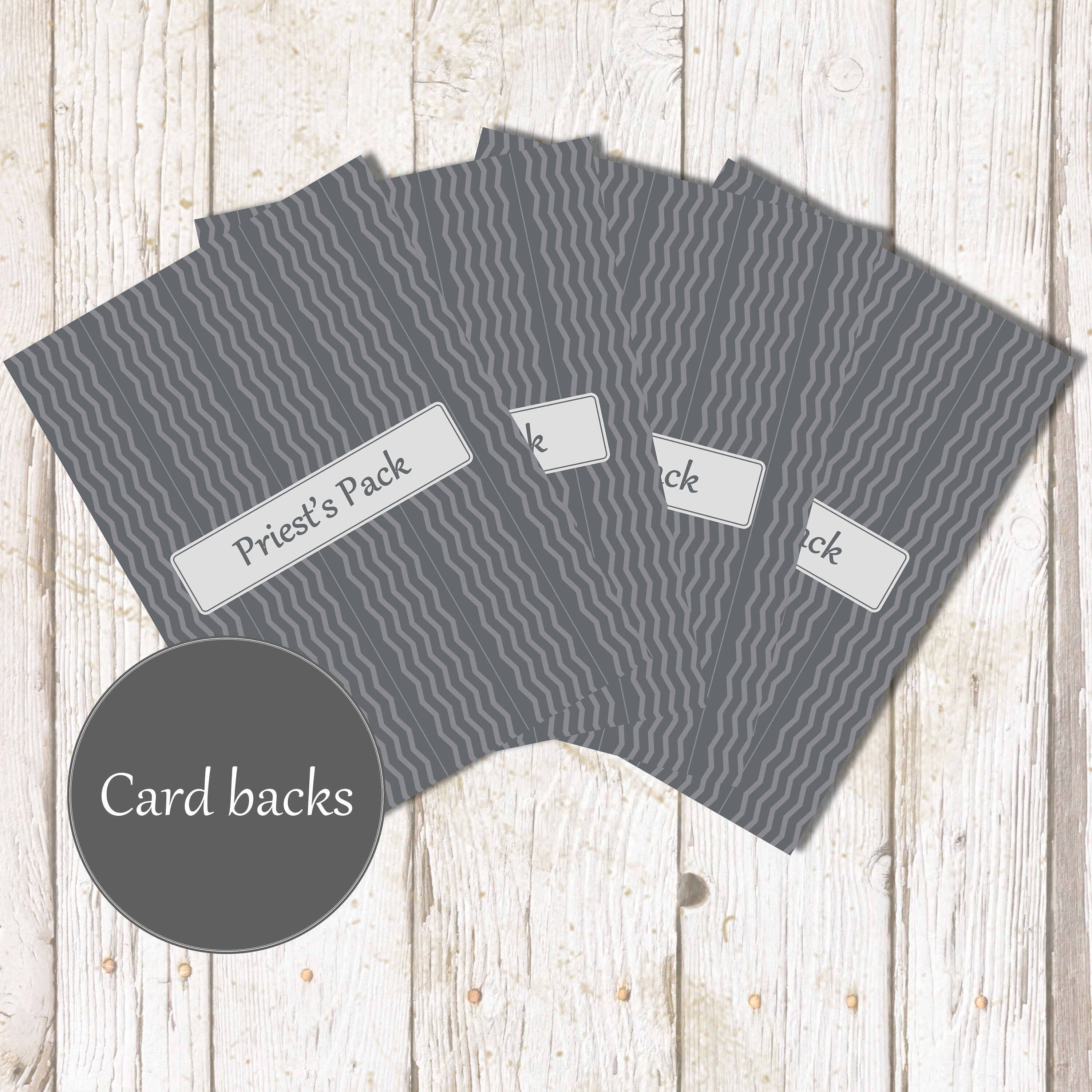 Buy Printable Priest's Pack for Dnd 5e, Great Player and DM Tool ...