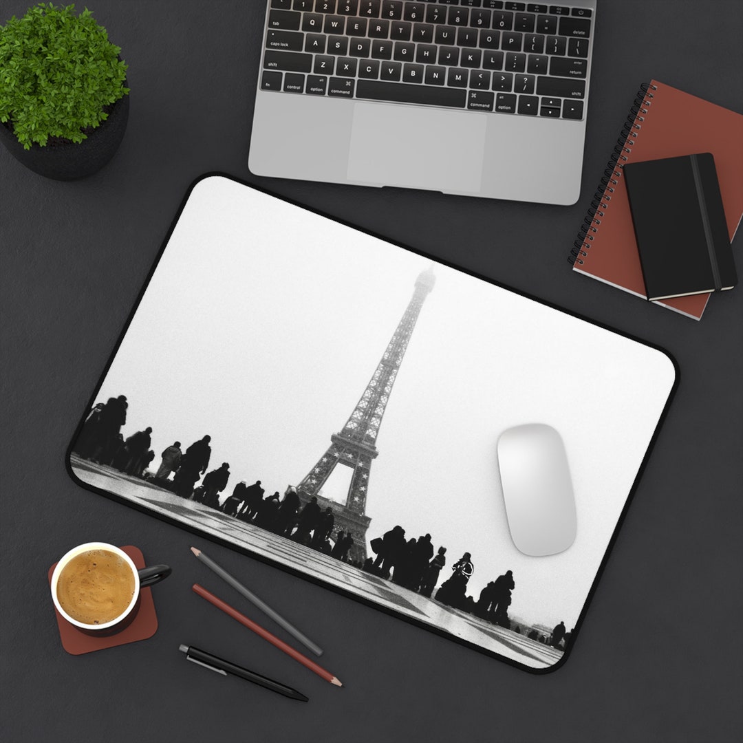 Eiffel Tower Paris France Desk Mat for Keyboard And/or Mouse (multiple ...